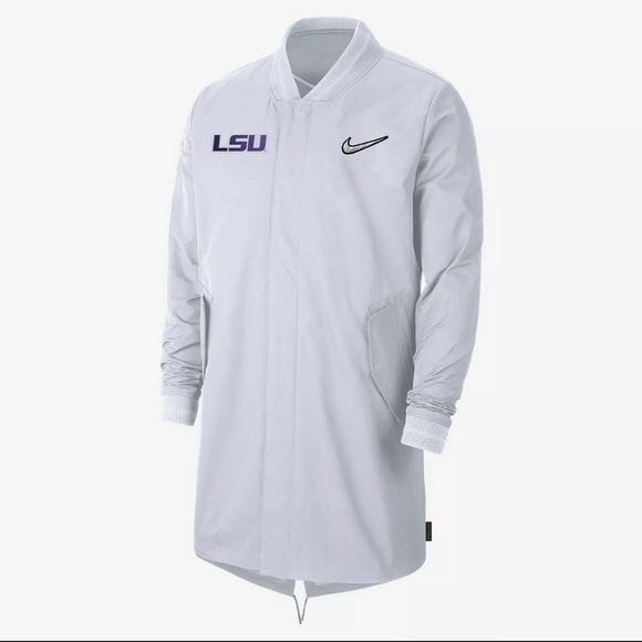 Nike | Jackets & Coats | New Nike Lsu Tigers Onfield Jacket Sizes ...